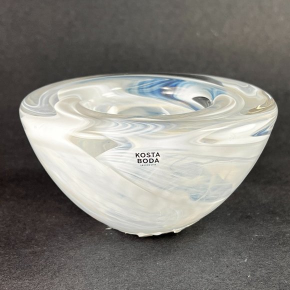 Kosta Boda | Accents | Kosta Boda Tealight Votive Candle Holder Atoll ...